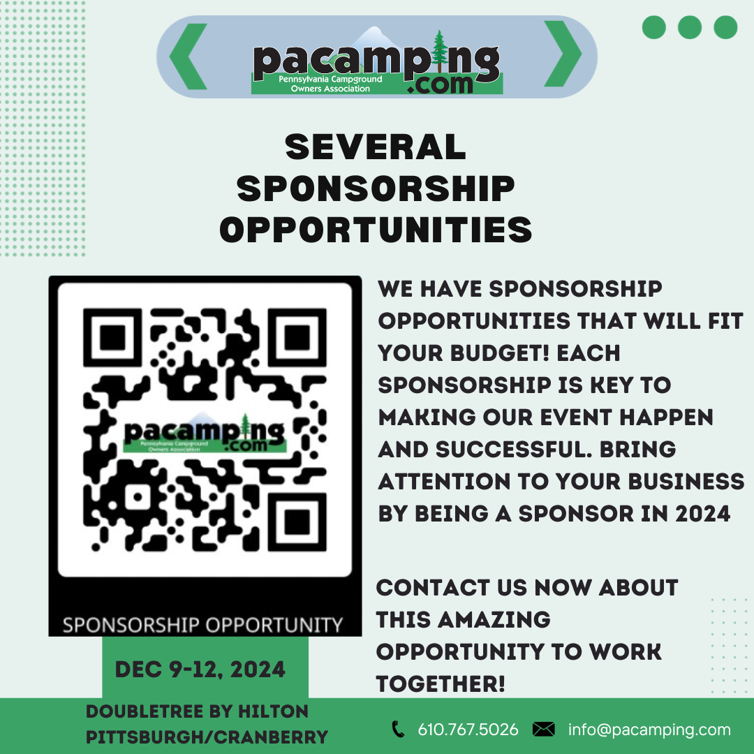 Convention Info - PCOA Annual Convention | PA Camping